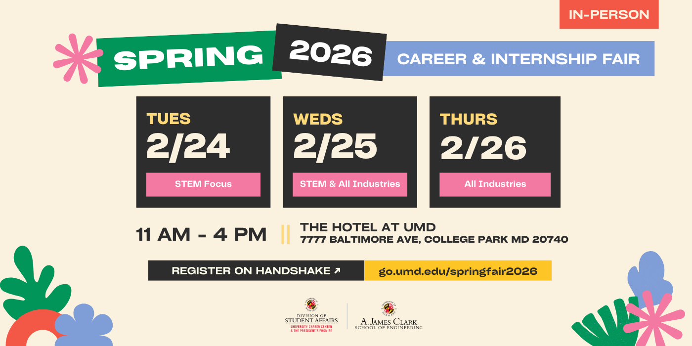 2026 Spring Career & Internship Fair | University Career Center & The President's Promise